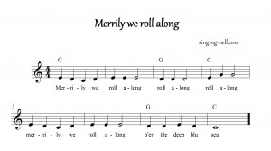 Merrily We Roll Along | Free Nursery Rhymes