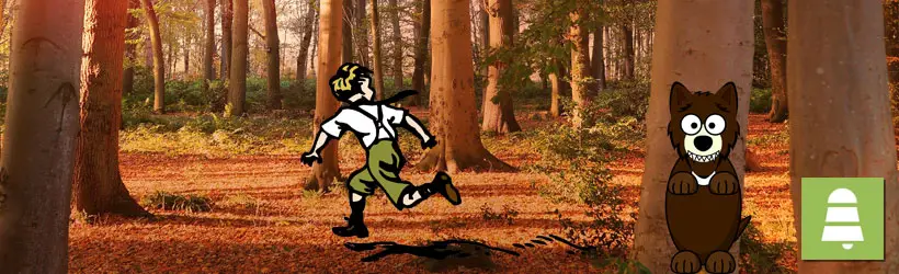 Free Nursery Rhymes > Promenons-nous dans les bois (Loup, y es-tu ...