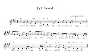 Joy to the World karaoke mp3 for free download