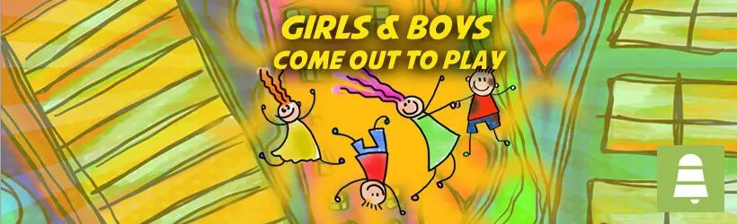 Girls and Boys Come Out To Play | Karaoke, Sing-Along, Score