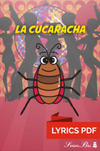 La Cucaracha Lyrics in English/Spanish - Free Printable PDF