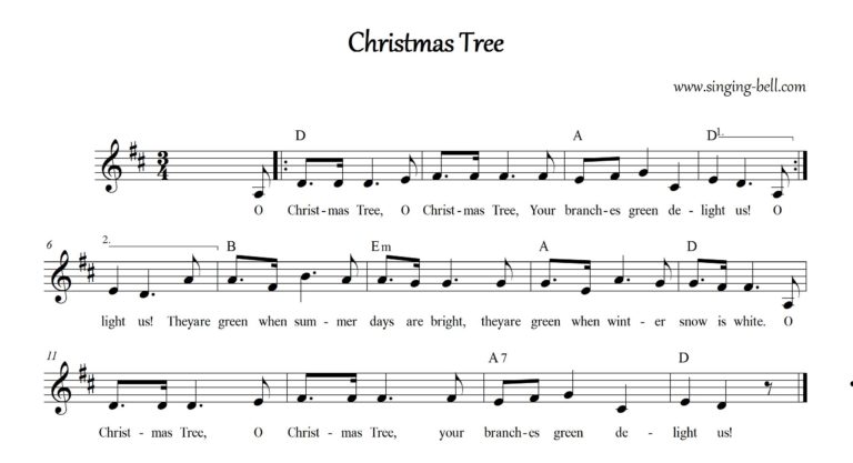 O Christmas tree (O Tannenbaum) | Free Christmas Carols