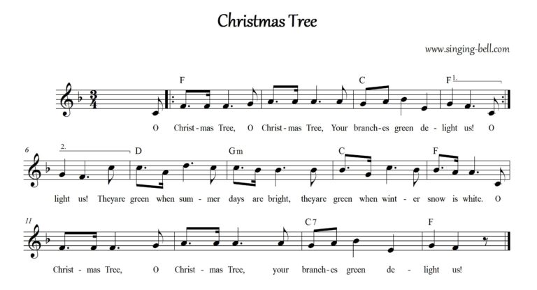 O Christmas tree (O Tannenbaum) | Free Christmas Carols