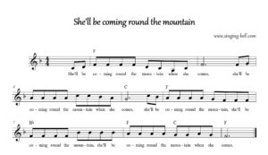 She'll Be Coming Round the Mountain | Free Nursery Rhymes