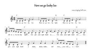 Here We Go Looby Loo | Free Nursery Rhymes