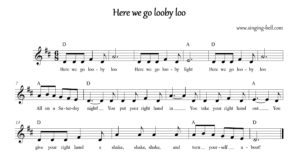 Here We Go Looby Loo | Free Nursery Rhymes