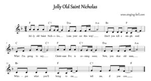 Jolly Old Saint Nicholas | Free Christmas Carol Karaoke