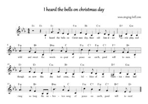 I Heard the Bells on Christmas Day : Singing Bell