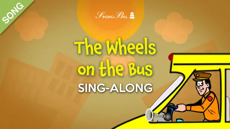 The Wheels on the Bus | Sing-Along Lyrics Video, MP3, MP4