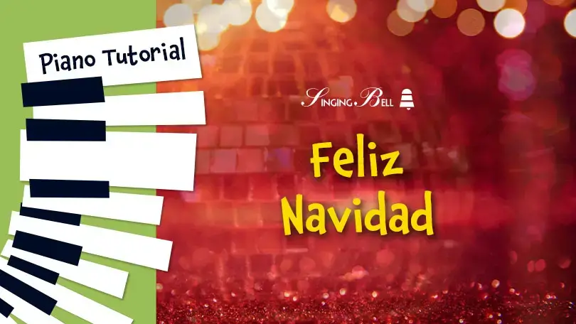 How to Play Feliz Navidad - Piano Chords, Sheet Music
