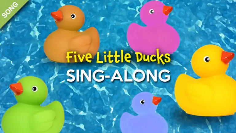 Five Little Ducks Went Swimming One Day | Nursery Rhyme