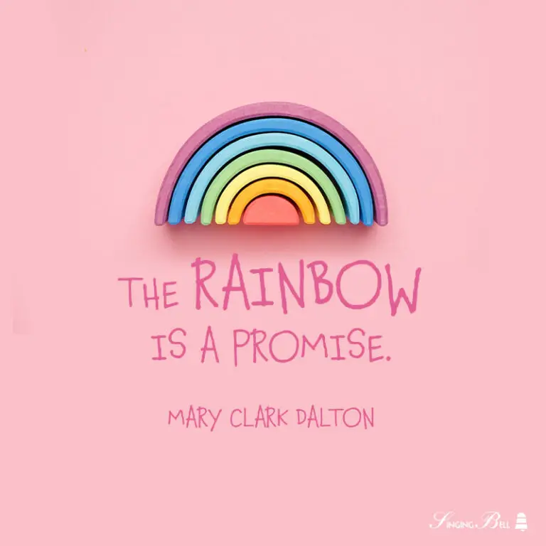 45 Rainbow Quotes for Kids | The Promise of Colors