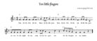 Ten Little Fingers | Karaoke Video, Lyrics, Sheet Mu