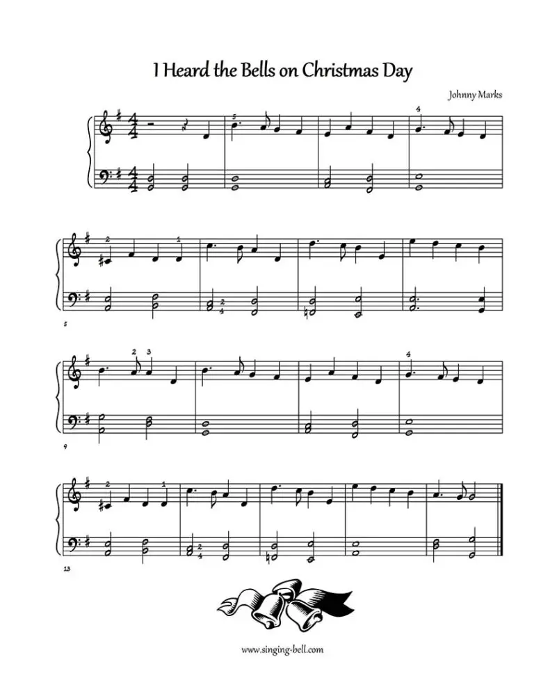 26+1 Easy Christmas Piano Sheet Music for Beginners