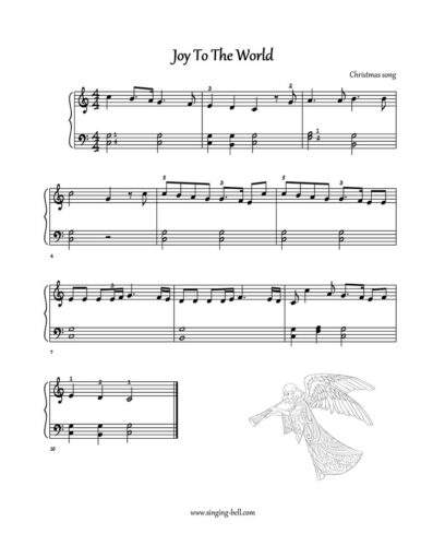 26+1 Easy Christmas Piano Sheet Music for Beginners