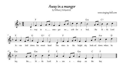 Free Christmas Sheet Music in 150 Printable PDF files