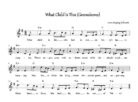 Christmas Carol Sheet Music | 30 Free Scores for Download