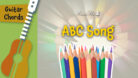 ABC Song - Guitar Chords Tabs Sheet Music Printable PDF