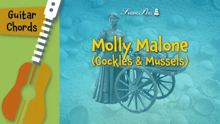 Molly Malone Cockles Mussels Guitar Chords Sheet Music PDF