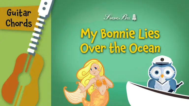 My Bonnie Lies Over The Ocean Guitar Chords Sheet Music PDF