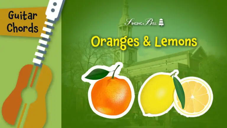 Oranges and Lemons Guitar Chords Tabs Sheet Music PDF