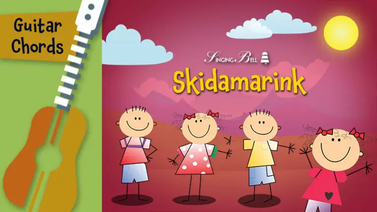Skidamarink Guitar Chords, Tabs, Sheet Music Printable PDF