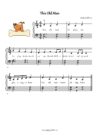 This Old Man Easy Piano Tutorial Notes Chords Sheet Music