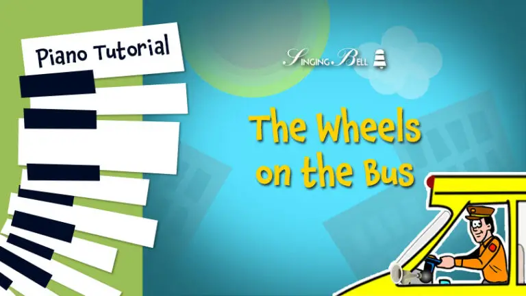 The Wheels on the Bus | Piano Video, Notes Chords Free PDF