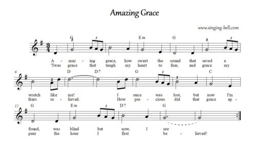 Amazing Grace : Singing Bell