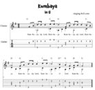 Kumbaya (My Lord) | Guitar Chords Tabs Sheet Music PDF