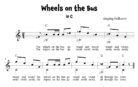 Wheels on the Bus - Guitar Chords, Tabs, Sheet Music PDF