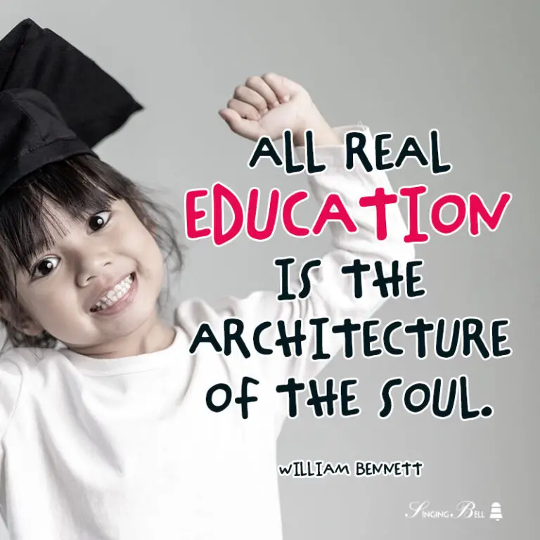 40+ Insightful Graduation Quotes for Kindergarten : Singing Bell