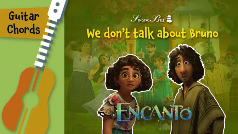 "We Don't Talk about Bruno" Guitar Sheet Music, Chords PDF