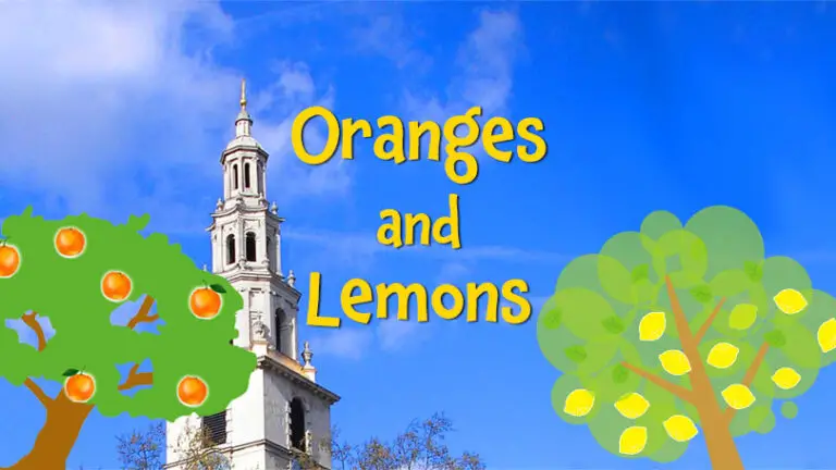 Oranges and Lemons mp3 Karaoke download, Sheet Music PDF