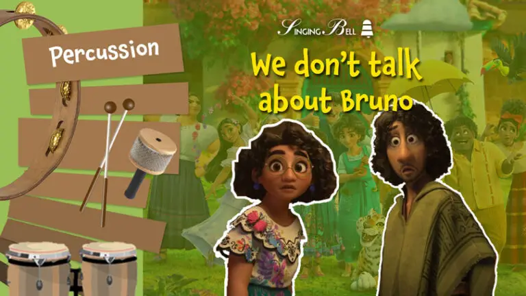 We Don’t Talk About Bruno – Percussion Ensemble Sheet Music : Singing Bell
