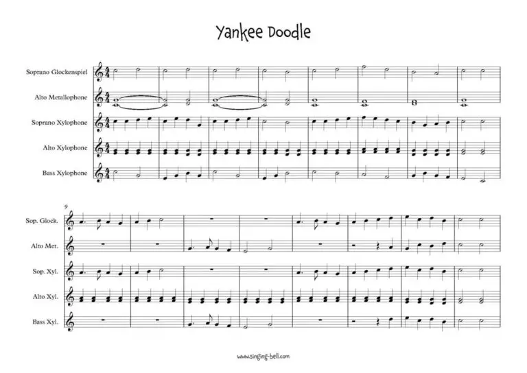 Free Orff Sheet Music for 20 of the Best Orff Arrangements