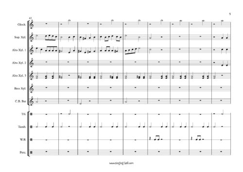 Pat-A-Pan - Orff Arrangement Sheet Music | Singing Bell