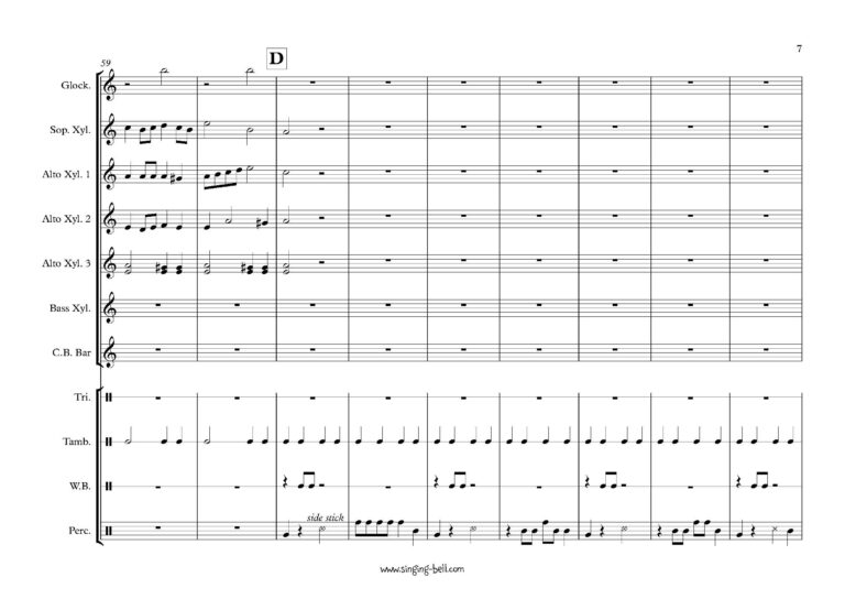 Pat-A-Pan - Orff Arrangement Sheet Music | Singing Bell