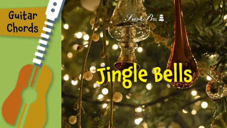 Jingle Bells Guitar Chords Tabs Sheet Music Printable PDF