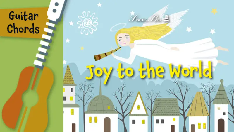 Joy to the World Guitar Chords Tabs - Printable PDF