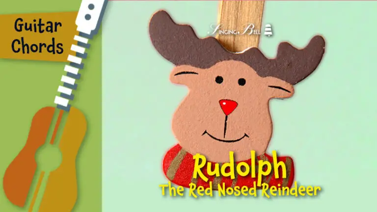 Rudolph the Red Nosed Reindeer Guitar Chords Tabs Notes PDF