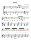 Jingle Bells Boomwhackers / Handbell Sheet Music