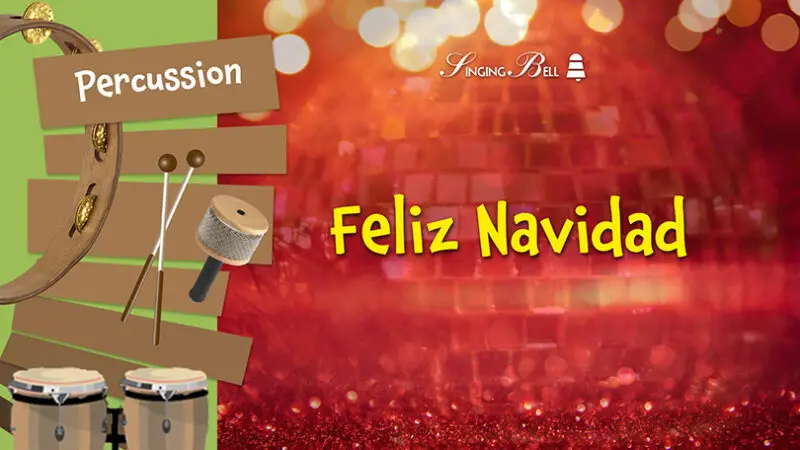 Feliz Navidad – Percussion Ensemble Sheet Music : Singing Bell