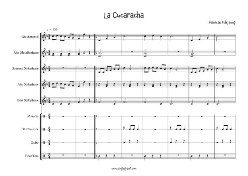 Free Orff Sheet Music for 20 of the Best Orff Arrangements
