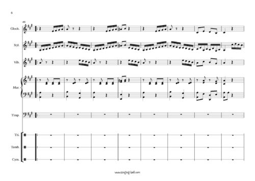 Rondo alla Turca - Percussion Ensemble Sheet Music