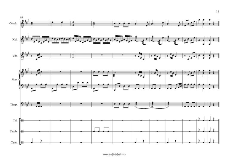 Rondo alla Turca - Percussion Ensemble Sheet Music