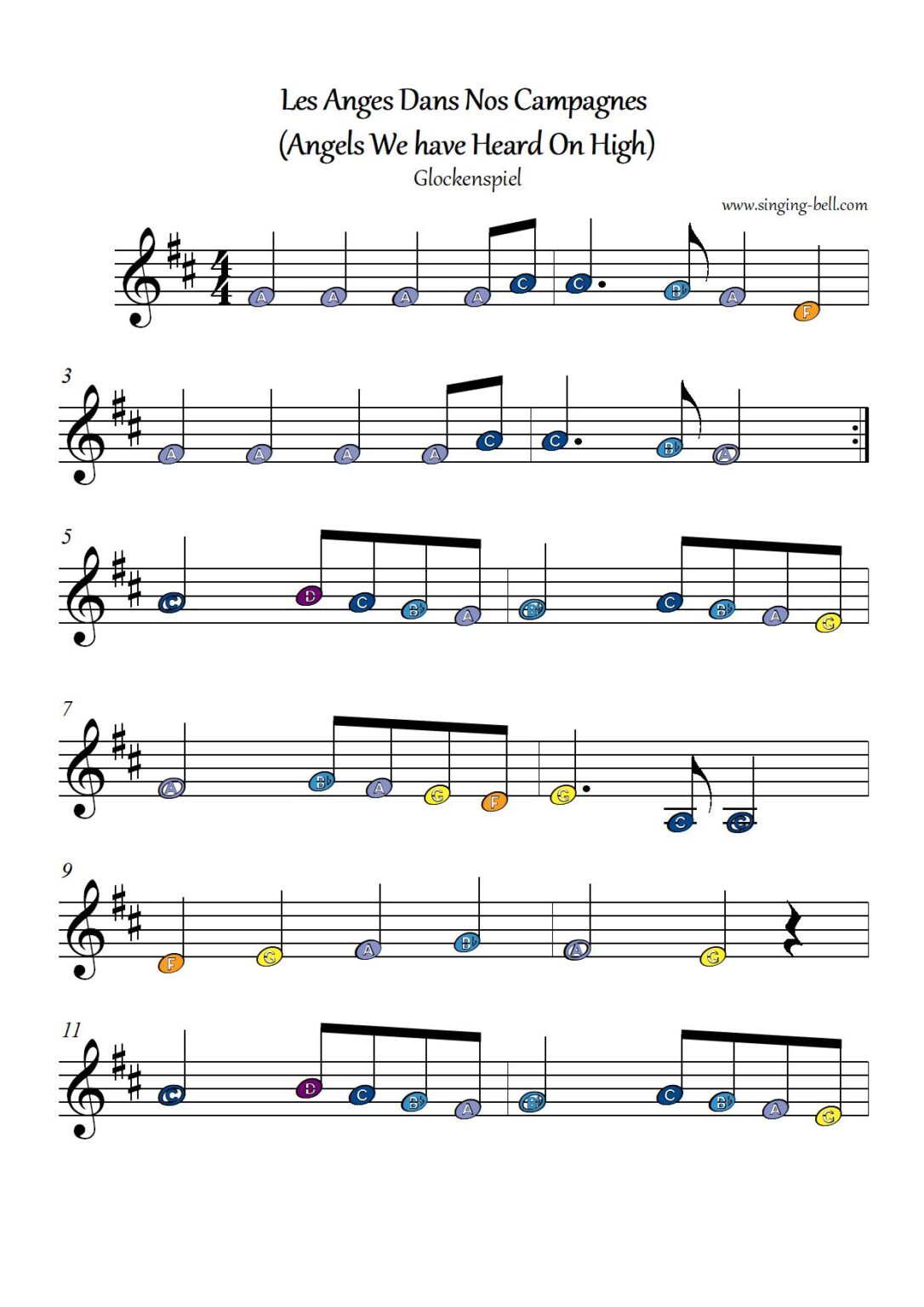 Free Christmas Sheet Music in 150 Printable PDF files