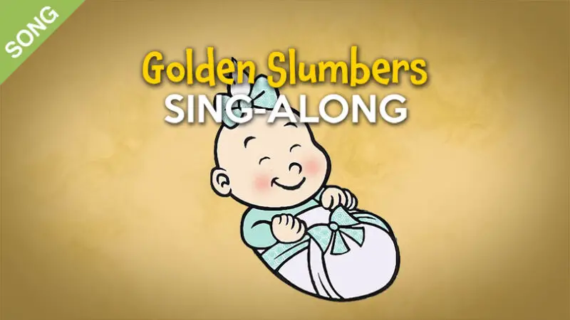 Golden Slumbers | Nursery Rhyme, free karaoke mp MP4