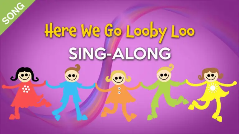 Here We Go Looby Loo | Free Nursery Rhymes