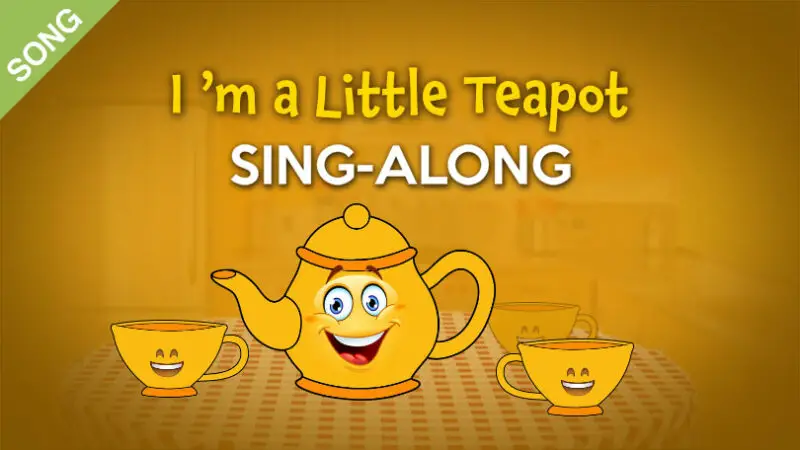 I’m a Little Teapot | Song, Karaoke, Printable Score, PDF